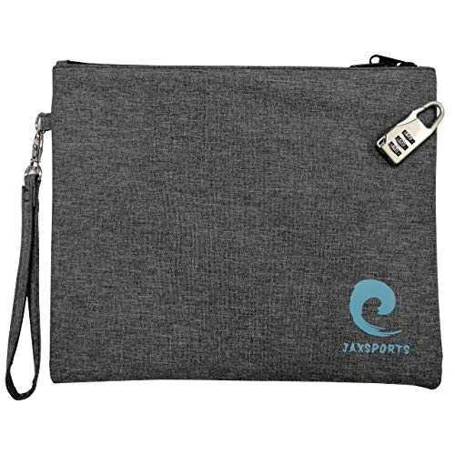 JAXSPORTS Durable, Waterproof, Kitchen and Home Organization Bag. Keeps Items Secure and Keeps Smells contained Within Bag. Kitchen or Home Storage Bag. Perfect for Travel, Home