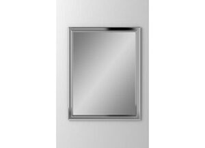 robern dc2430d4bmg76 bryn mawr 30" x 23" single door framed medicine cabinet, polished chrome