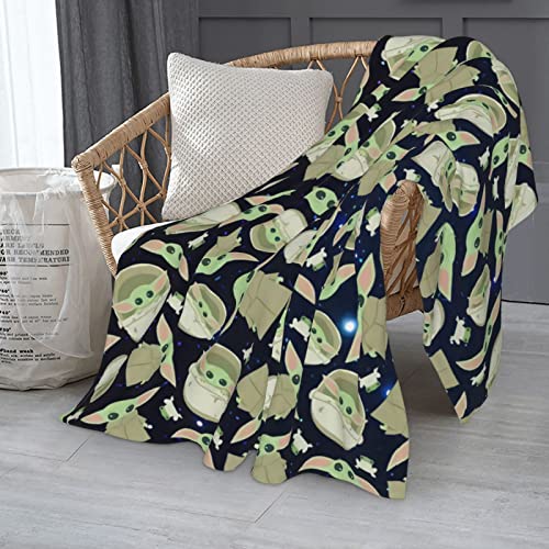 Throw YD Blanket Flannel Fleece Bed Blanket Cozy Soft Plush For Couch Sofa Living Room Blanket For Kids Adults 50" X 60"