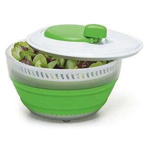 prepworks by progressive collapsible salad spinner - 3 quart