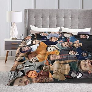 Chris Evans Soft and Comfortable Warm Fleece Blanket for Sofa, Bed, Office Knee pad,Bed car Camp Beach Blanket Throw Blankets (60"x50") … (60"x50") … (50"x40")