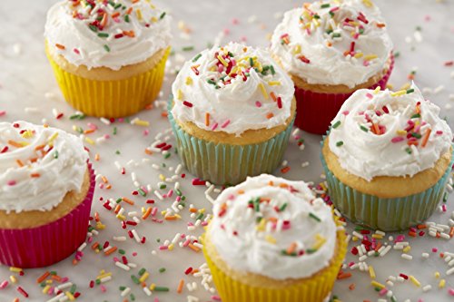 Wilton Rainbow Bright Standard Cupcake Liners, 300-Count