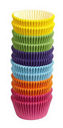 Wilton Rainbow Bright Standard Cupcake Liners, 300-Count