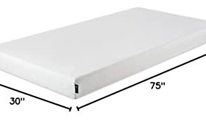 ZINUS 5 Inch Youth Memory Foam Mattress / Kids’ Room & Bunk Bed Mattress, Narrow Twin