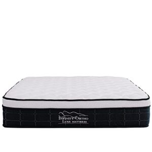 Novezza Home 12 Inch Hybrid Pillow-Top Mattress/Bed-in-a-Box/CertiPUR-US Certified Foam, Full (NOVHM-P)