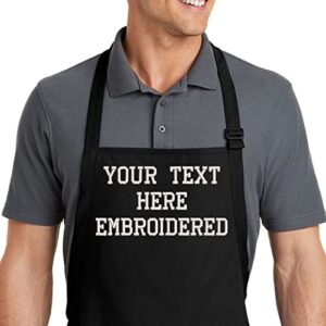 Personalized Chef Name Embroidered Apron