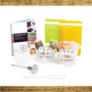 The Ultimate Cheese Making Kit | Make 10 Easy Vegetarian and Gluten-Free Cheeses For All Occasions | Fast, Fresh Homemade Cheese | Includes A Recipe Book and Ingredients, 32oz