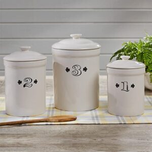 Park Designs Ironstone Canisters Set