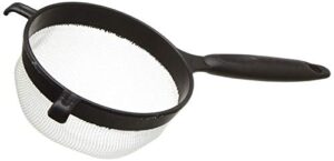 imusa usa imu-71133w plastic strainer 6-inch, black