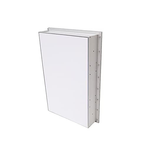 FixtureDisplays® 16X24" Recess Glass Mirror Vanity Bathroom Medicine Cabinet Aluminum Frame 15112-NF