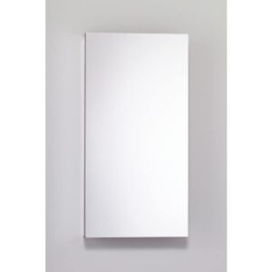 Robern PLM1630G Polished Edge, Classic Gray Interior ̶ Non-Handed PL Series 16" x 30" Flat Top Cabinet