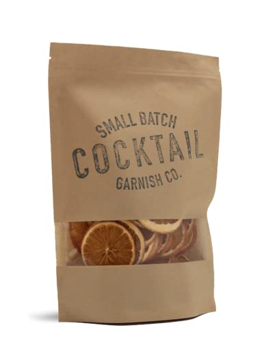 Cocktail Garnish - Dehydrated Orange, 3oz, 30+ Slices