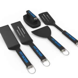 PIT BOSS Ultimate Griddle Tool Kit 5-Piece, Black