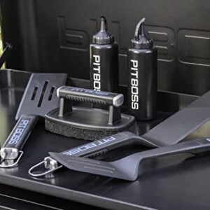 PIT BOSS Ultimate Griddle Tool Kit 5-Piece, Black