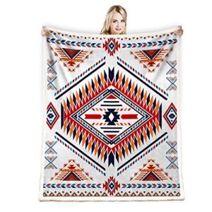 juirnost native american blanket aztec blanket mexican blanket western throw blankets indian blankets navajo blanket southwestern throw blanket beige tribal boheiman blanket ethnic geometric blanket