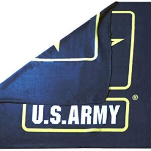 United States U.S. Army Star Black 50x60 Inch 50"x60" Throw Blanket Super Soft Plush Fleece