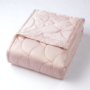 Nikki Chu BL001188 Blanket, Queen, Rose Gold