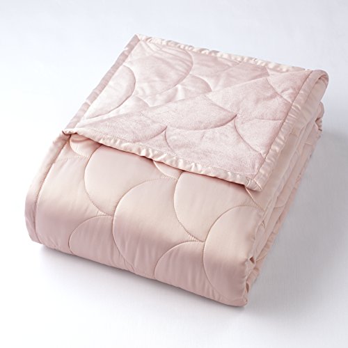 Nikki Chu BL001188 Blanket, Queen, Rose Gold