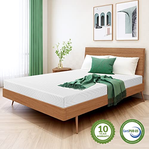 6 Inch Full Size Gel Memory Foam Mattress for Kids, Medium Feel Full Mattress with Graphene Fabric Cover, Full Bed Mattress in A Box for Bunk Beds, Trundle Beds, Made in USA, CertiPUR-US Certified