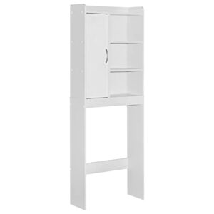 Better Home Products Ace Over -The-Toilet Storage Shelf in White