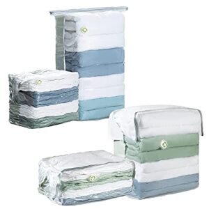 taili cube vacuum storage bags jumbo 8 pack and super jumbo cube space saver vacuum storage bags 6 pack