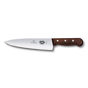 victorinox rosewood 8-inch straight-edge chef's knife