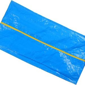 Extra Large Moving Bags with Zippers (Pack of 4) Big Storage Space - Best for Moving, Storage & Laundry - Blue Bags