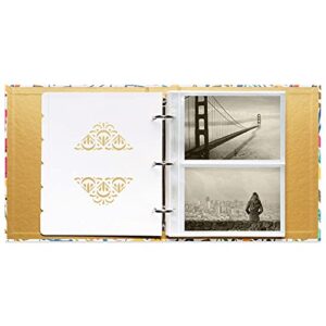 Jot & Mark Binder Page Protectors for 4x6 Recipe Cards or Photos (50 Count) | Crystal Clear Plastic Archival Sleeves fit 3 Ring Binders (8.5" x 9.5", 2 Pocket)