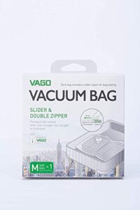 vago 1 x medium bag 40 x 50 centimeters - clear