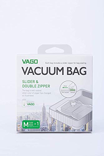 Vago 1 x Medium Bag 40 x 50 centimeters - Clear