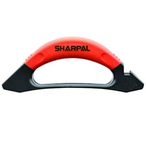 sharpal 112n 3-in-1 knife garden tool sharpener for axe hatchet machete scissor repair and restore blades