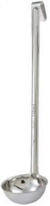 winco stainless steel ladle, 8-ounce