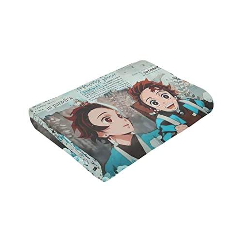 Cartoon Anime Throw Blanket Super Soft Warm Fleece Blanket for Couch Bed Car Travel Airplane Gift for Women Men Girls Boys 60"x50"