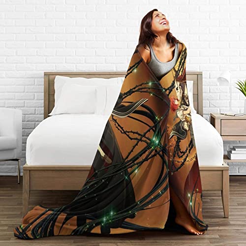 Maddlees The Ancient Magus' Bride Soft Blanket Throw Blanket for Couch Sofa Bed All Season 50"x40"