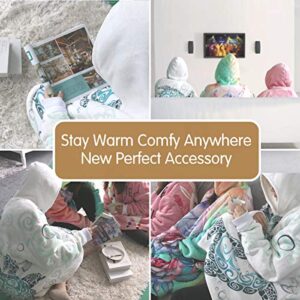 Sleepwish Burrito Sweatshirt Hoodie Comfy Tortilla Blanket Hoody Blanket