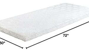 Simmons Siesta Rollaway Mattress: Roll-Up Guest/Floor Mat, 3" Twin