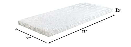 Simmons Siesta Rollaway Mattress: Roll-Up Guest/Floor Mat, 3" Twin