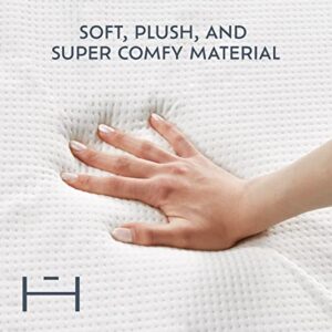 Heyward Premium Memory Foam Sofa Bed Replacement Mattress for Queen Size Sleeper | 4.5” Inch | CertiPUR-US Certified | Washable Material w/Non-Slip Base | 73”L x 58”W x 4.5”H