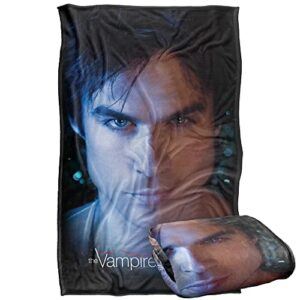 vampire diaries damon eyes silky touch super soft throw blanket 36" x 58",damon eyes