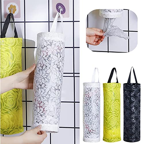 2023 New Kitchen Hanging Bag, Round Rubbish Bag Storage Bag Miscellaneous Wall Hanging Organizer, Convenient Extraction Box Storage Bag