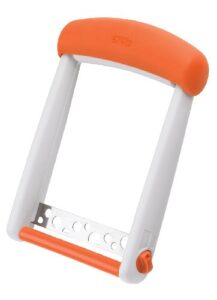 chef'n 103-130-008 slicester cheese slicer, 4.75" x 6.5" x 1", orange