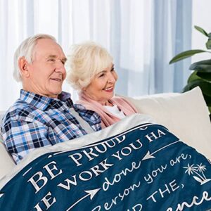 Retirement Gifts for Men 2023,Retired Gifts for Men Women,Happy Retirement Blanket 60"x 50",Best Retirement Gifts for Parents Grandparents,Unique Retirement Farewell Gifts for Friends Coworkers Boss