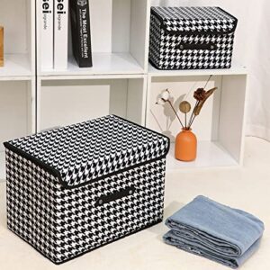 leadmall 1 pc large capacity clothes storage box, cloth art storage box basket drawer type home wardrobe storage box foldable clothes finishing box, versatile and foldable (25 * 20 * 17 cm)