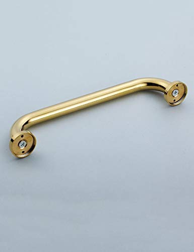 CRODY Bath Wall Attachment Handrails Grab Bar Rails Shower Aid and Safety Support Armrest Grab Bar,Safety Copper Elderly Handrail Luxurious Wall Mounted Straight Towel Rack/500 * 60Mm