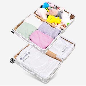 RNUQAW Vacuum Bag for Clothes Storage Bags Compressed Organizer Travel Space Saving Bag