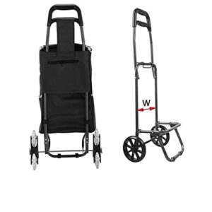 Shopping Hand Cart Replacement Bag Portable Folding Bag Waterproof Oxford Cloth Shopping Cart Backup Trolley Bags Reusable Shopping Spare Bag for Shopping Cart 34×24×55cm 45L.