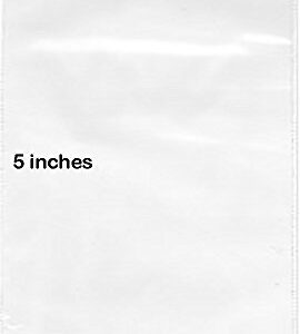 BNY Corner 2 Mil 3x5 Space Saver Reclosable Poly Ziplock Bag 3" x 5" - 1000 Counts