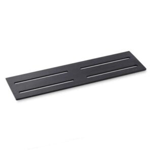 wedi premium niche shelf us3000246 - anodized aluminum matte black