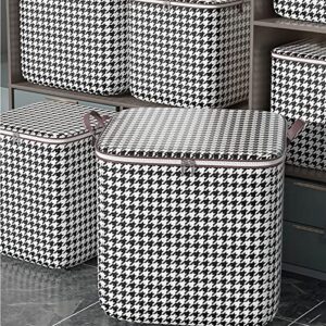 cagogo clothes storage bag wardrobe sorting storage box portable storage bag winter cup storage box