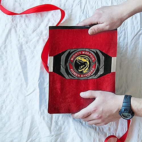 Power Rangers Red Ranger Fleece Soft Throw Blanket